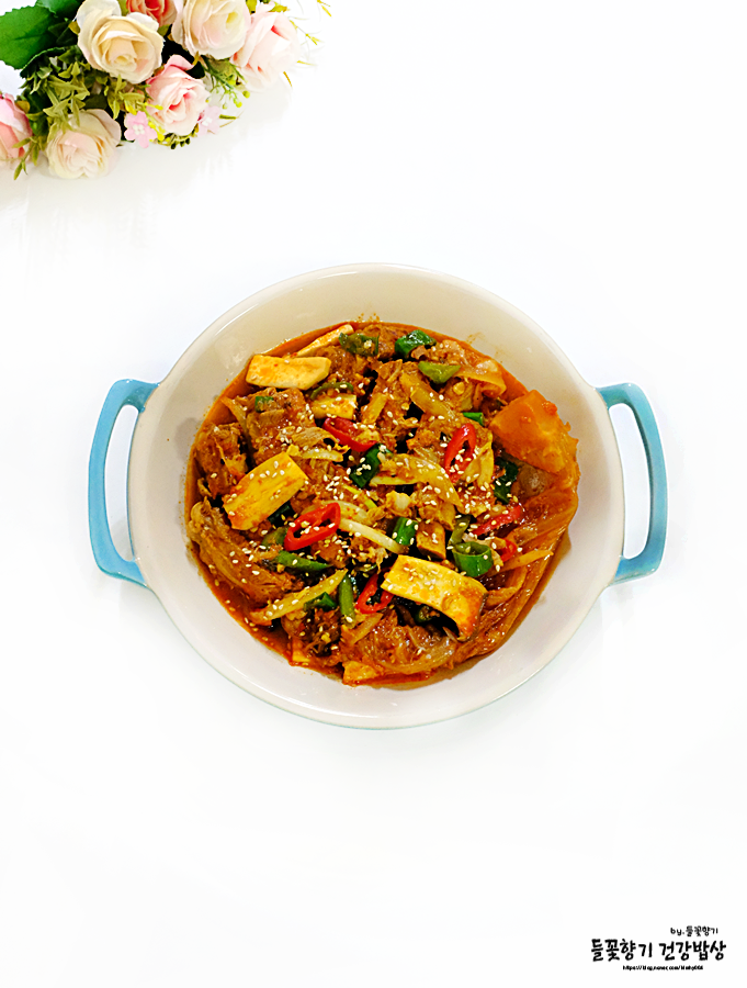 돼지 등갈비 김치찜 레시피 만들기 등갈비찜 압력솥 돼지고기 김치찜 네이버 블로그