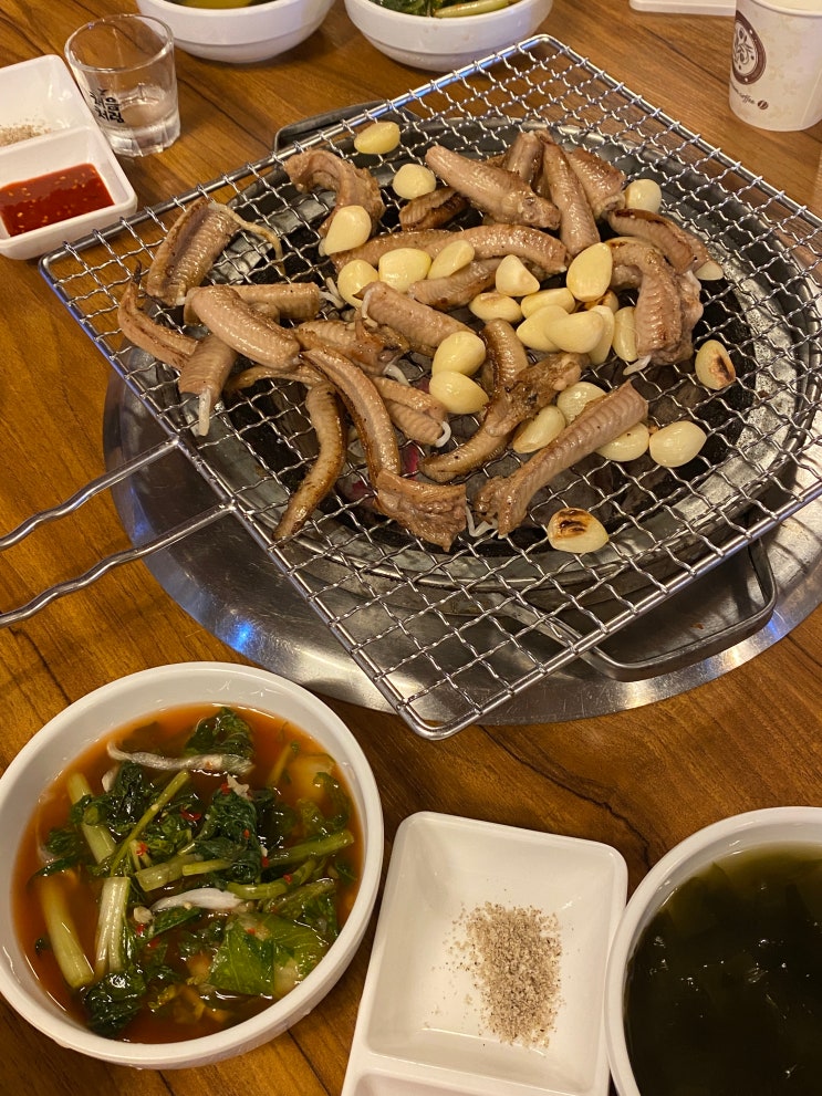 야탑 청정숯불꼼장어구이 열무김치에 꼼장어 조합 정말 미쳐 네이버 블로그
