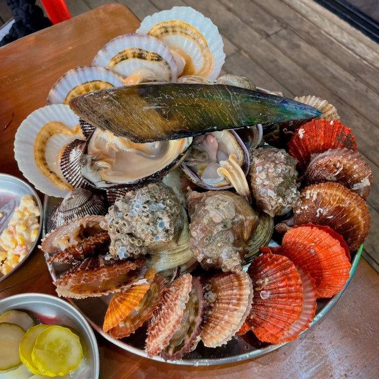 인천 영종도 맛집 을왕리 해수욕장 고기랑 회랑 조개구이 네이버 블로그