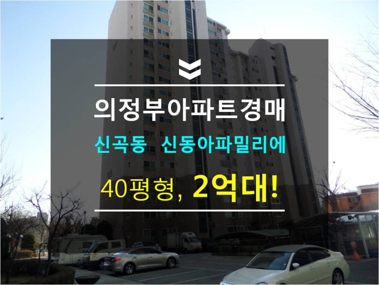의정부 아파트경매 2년만에 재진행 경매 신곡동 신동아파밀리에아파트 40평 2억대경매 2018타경83129 불허가재매각 네이버 블로그
