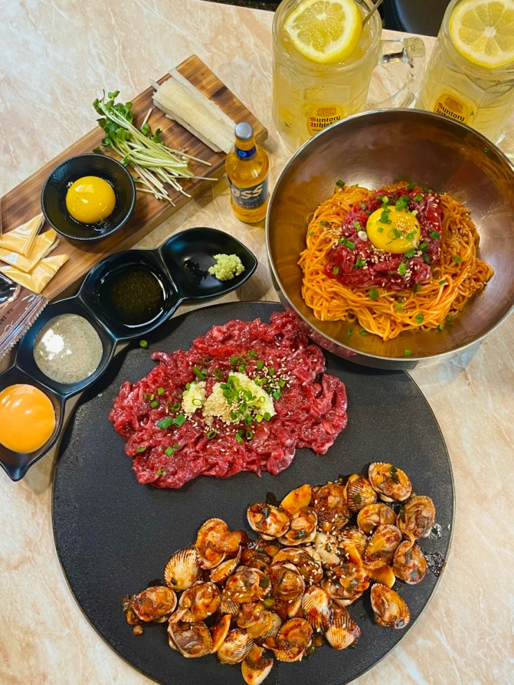 육회와 꼬막을 한번에 병점중심상가맛집 육꼬 네이버 블로그