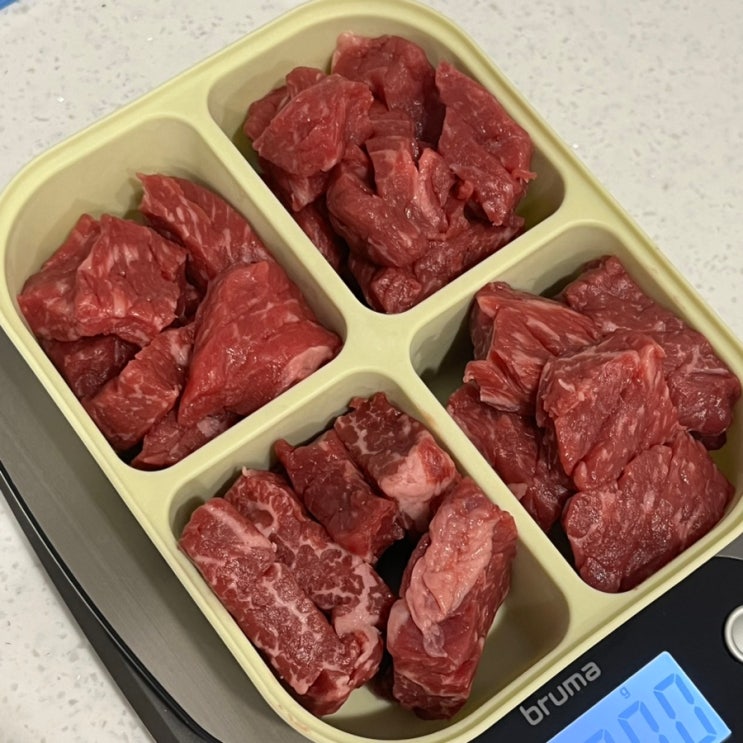 초기 이유식 소고기 큐브 만드는 법소고기 소분 보관 소고기 육수 우둔살 네이버 블로그