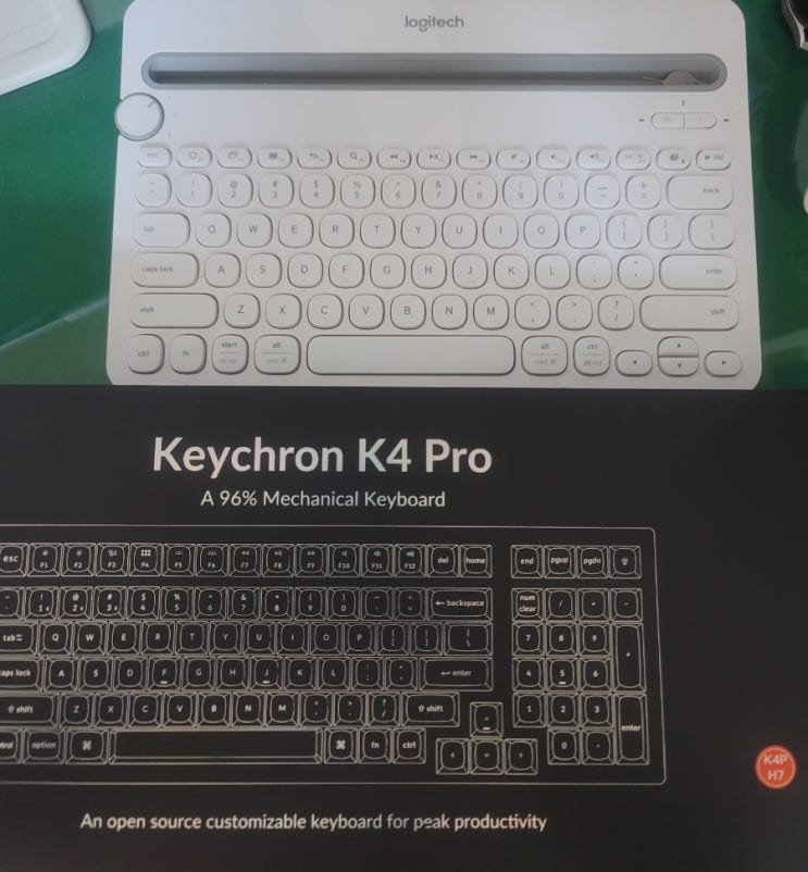 키크론 K4 pro 너무 만족스러운 내돈내산 후기 : 네이버 블로그