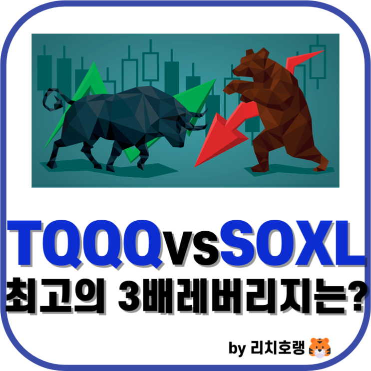TQQQ vs SOXL 완벽 비교분석(최고의 3배레버리지 ETF는?) : 네이버 블로그