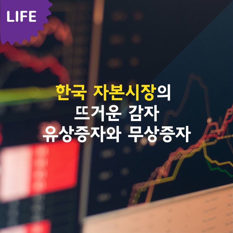 한국 자본시장의 뜨거운 감자 유상증자와 무상증자 네이버 블로그