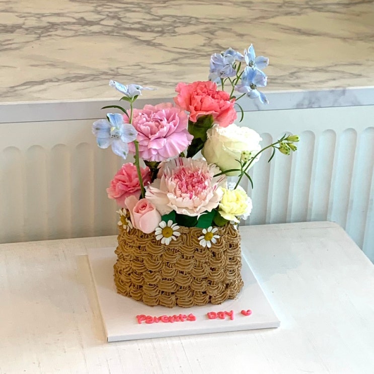 [명학역] 안양 주문 제작 레터링 케이크, 도시락 케이크 맛집 유니당 ft. 꽃다발도 예약 가능해요 🌷 : 네이버 블로그