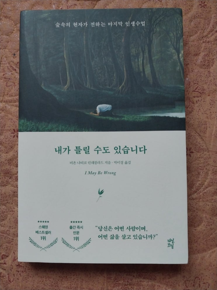심심해서 책읽기 (518)내가 틀릴 수도 있습니다 (비욘 나티코 린데블라드/다산초당) : 네이버 블로그