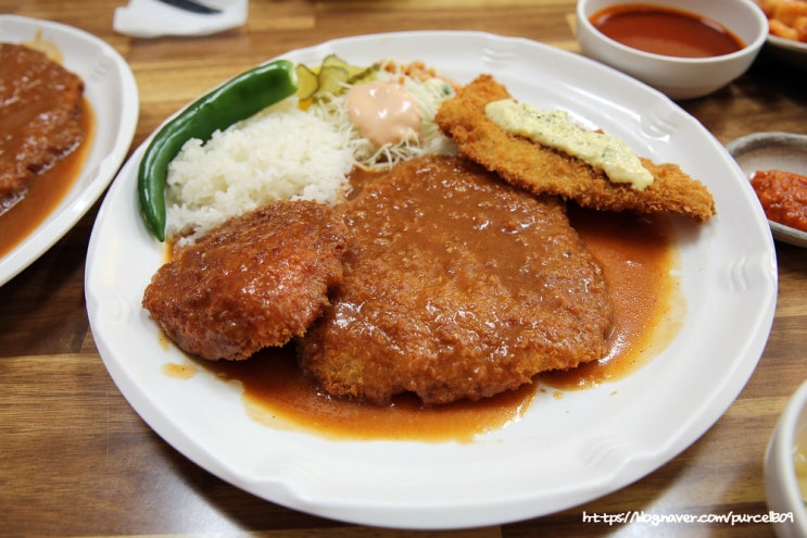고양 화정 맛집 성북동왕돈까스 추억의 일산 돈까스 네이버 블로그