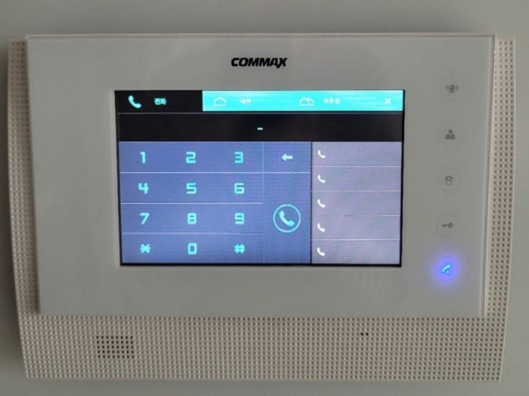 코맥스(COMMAX) 비디오폰 CAV-705 CAV-705MX CAV-705U CAV-705UW 전원이 안켜지는 고장 수리 : 네이버 블로그