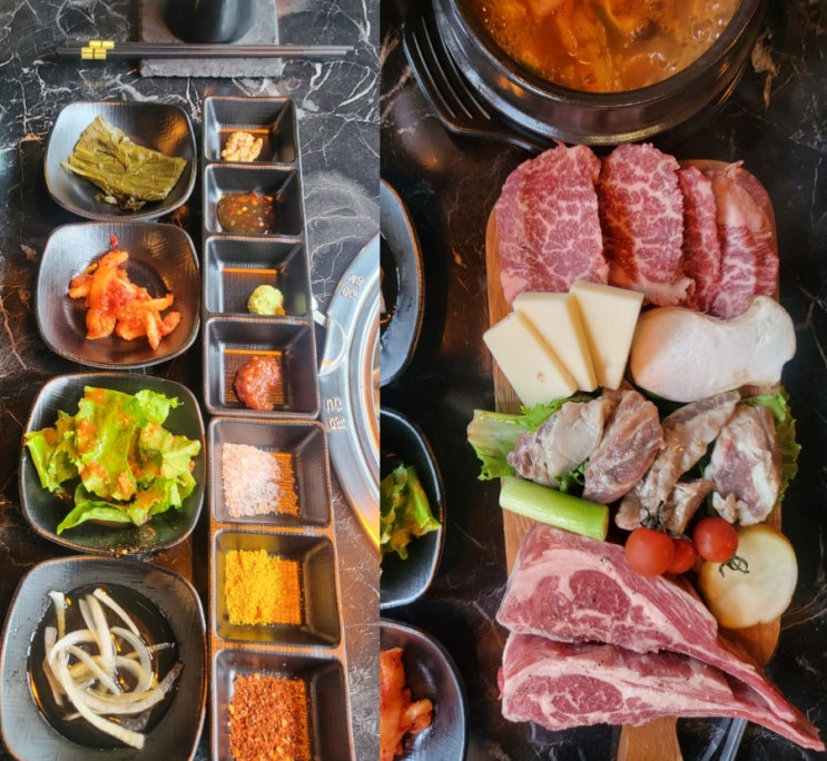 종로데이트😋광화문 소고기맛집 육랩 종각점🥩2인 갈비세트진갈비살양념소갈비양갈비 네이버 블로그