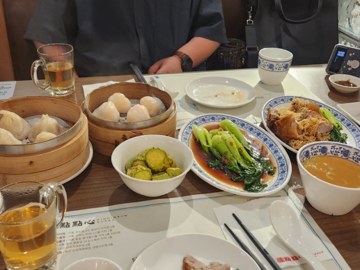 잠실 롯데월드몰 딤섬 맛집 딤딤섬 3인세트 B세트 후기 네이버 블로그
