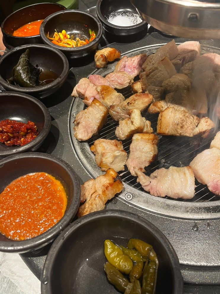 강서구청 원조 부안집 강서구청점 껍데기가 맛있는 삼겹살 맛집 네이버 블로그