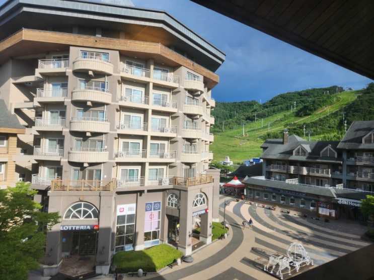 평창 알펜시아 리조트 홀리데이인 And 스위트 콘도 스탠다드 후기 전기차 충전 쉽지 않아요 네이버 블로그