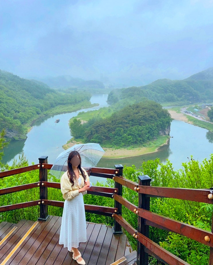 영월 선암마을 한반도지형전망대 포토존 소요시간 주차 한반도 뗏목마을 비오는 날 영월 가볼만한 곳 네이버 블로그