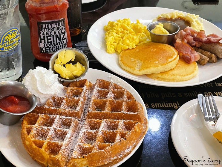 영등포맛집 영등포 브런치 맛집 타임스퀘어 주차정보 버터핑거팬케익스 타임스퀘어점 네이버 블로그