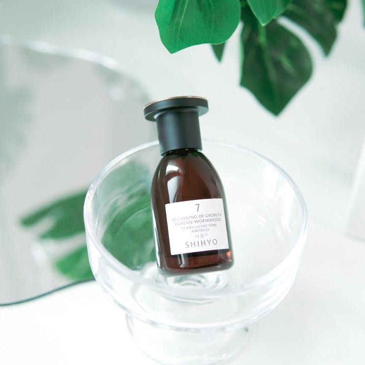 SHIHYO 시효 화장품 쑥잎톤앰플, 맑고 투명한 기초 피부톤 케어 : 네이버 블로그