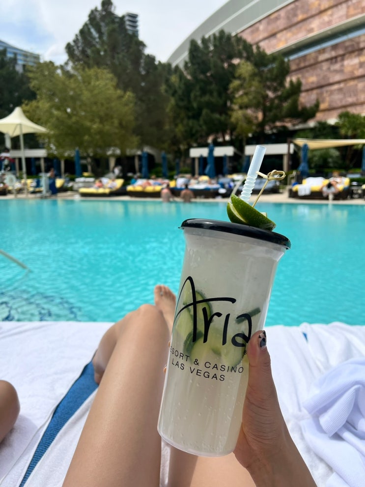 [ 미국 여행 ] 라스베이거스 아리아 리조트(Las Vegas Aria resort) 브런치 카페 'Salt & Ivy ...