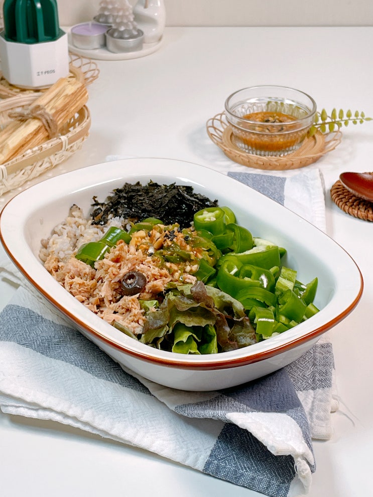 오이고추된장밥 레시피 오이고추된장비빔밥 효능 칼로리 아삭이고추 요리 : 네이버 블로그