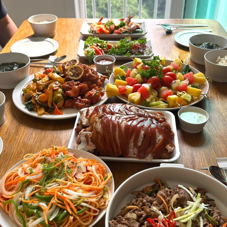 동탄 호수공원 올데이플레이팅 환갑한식 잔치상 가성비 케이터링 후기 /오프라인 파티도시락 포장 : 네이버 블로그