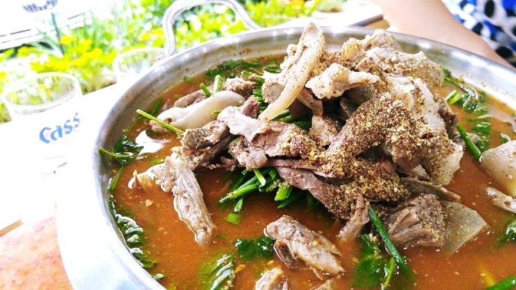 곤지암 맛집 흑염소전골이 맛좋은 수양농장가든 ㅣ 부모님 모시고 오면 좋은 서울근교 흑염소 요리 전문식당 네이버 블로그