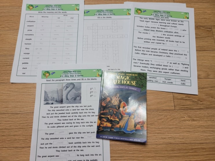 MAGIC TREE HOUSE 5주차 : 네이버 블로그