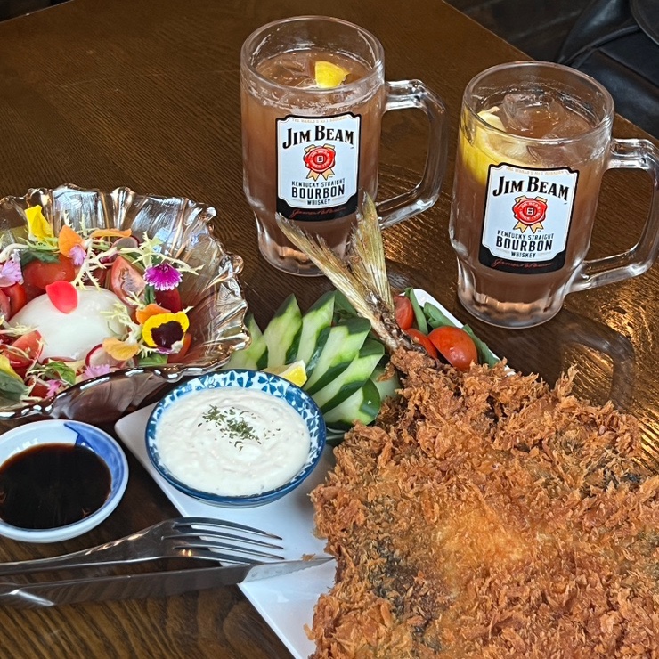 서울 이태원 맛집 :: 이진칸, 3층 노을뷰 이자카야, 아지후라이(전갱이튀김) 메뉴 추천 : 네이버 블로그