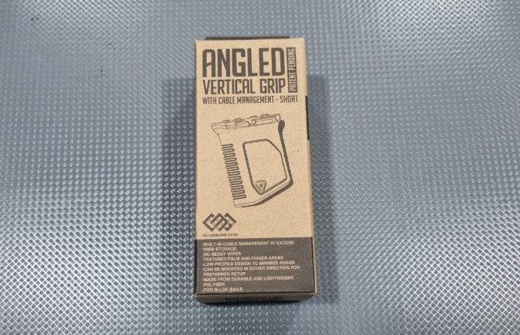 Strike Industries cable management angled vertical grip short BK : 네이버 블로그
