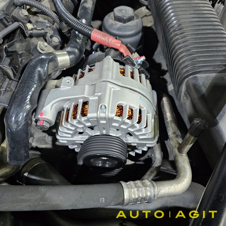 수원영통 정비소 오토아지트 Bmw F07 5gt 530d 배터리가 충전되지 않습니다 경고등 Feat 발전기