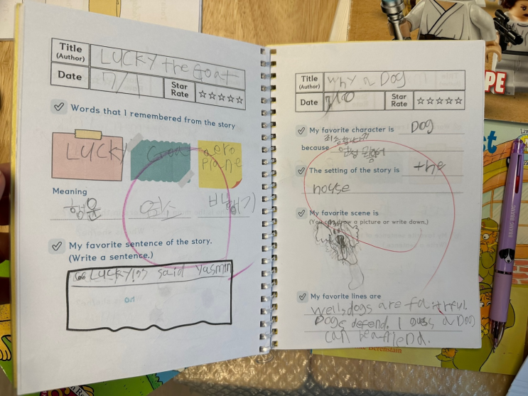 평택 지제 모산 세교 동삭 원서 영어 공부방_ DEAR time 다독 시스템 2: 책 대여와 Reading log : 네이버 블로그