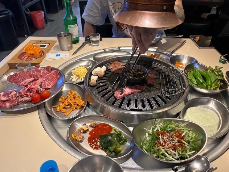 종각 회식하기 좋은 질좋은 고기집 쟁반집8292 종로점 네이버 블로그