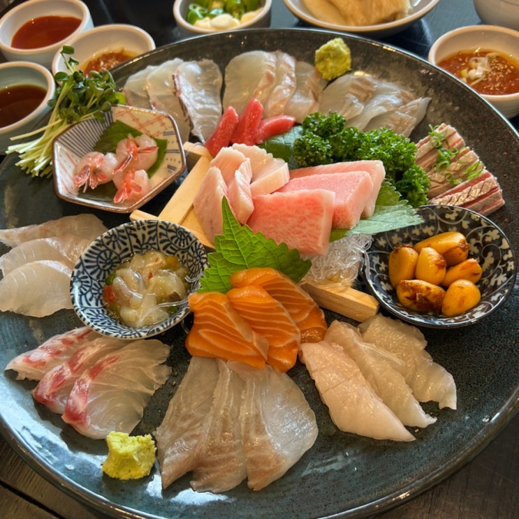 노량진 ‘진주식당 한강뷰가 보이는 인당48000원 대만족 가성비 코스요리 진주정식 노량진수산시장 5층 노량진단체회식추천