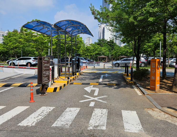 동탄 센트럴파크 주차장 주차 현황 확인하는 방법 요금 무료시간 네이버 블로그