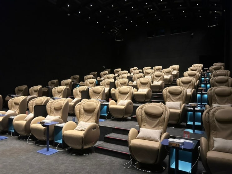 영등포CGV 골드클래스 누하스 안마의자 [GOLD CLASS with NOUHAUS] : 네이버 블로그