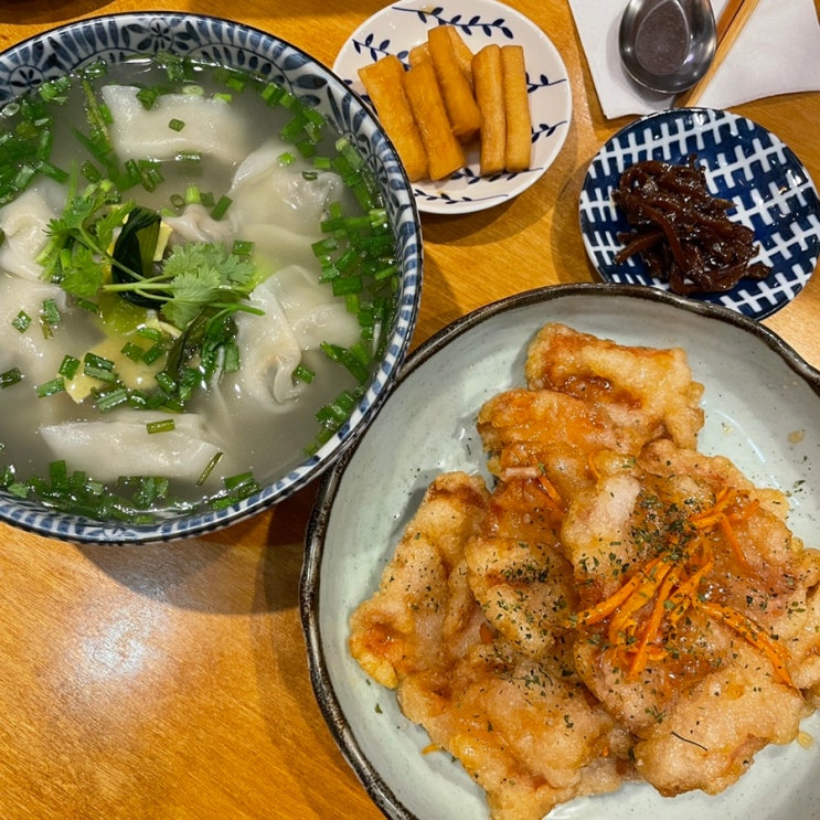 정자동 중식 맛집 추천 상해완탕 찐 중국식 완탕요리가 있는 정자역 근처 맛집 네이버 블로그