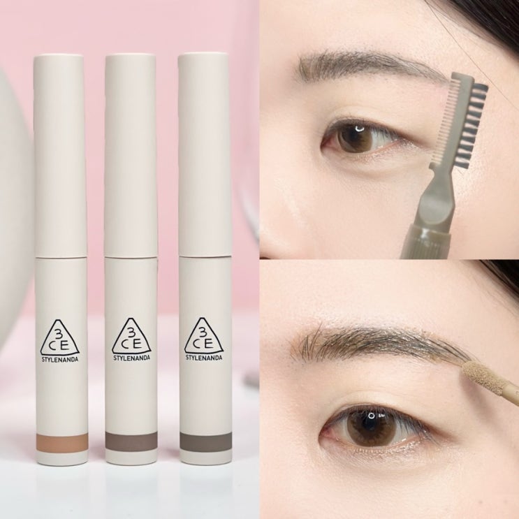 아이브로우 추천 3ce 올 라운더브로우 워터프루프 메이크업 제격 네이버 블로그