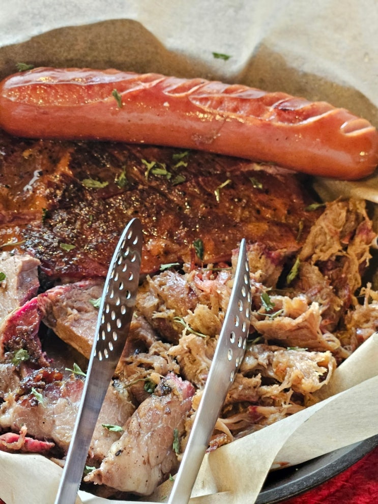 [판교 맛집 추천] 비비큐와 맥주를 즐길 수 있는 동네 찐맛집 포스 스모크베이 내돈내산 리뷰 : 네이버 블로그