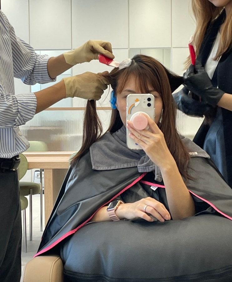 동남지구 미용실 고이헤어 뿌염 만족후기 네이버 블로그