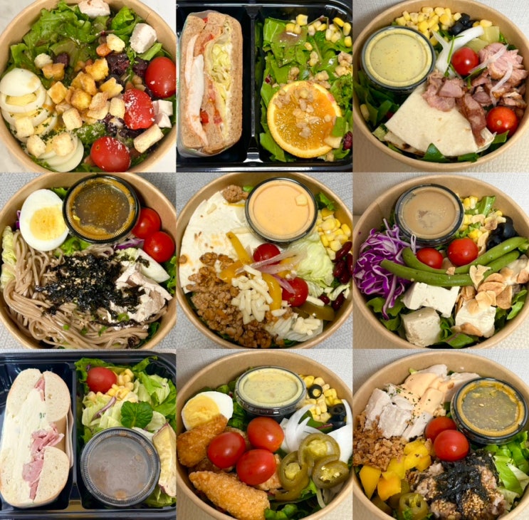 [제주 가든샐러드(GARDEN SALAD)] 제주시 동광성당 부근 남광로 123_가볍고 든든한 샐러드 정기배송 서비스 10회권 ...