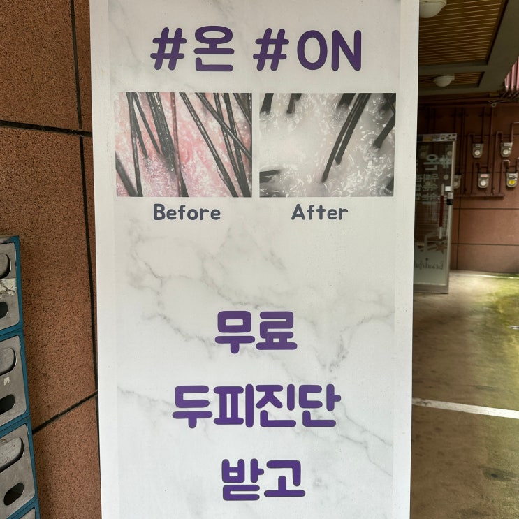 광주탈모관리 깨끗한 두피관리 온 On 샵온 네이버 블로그