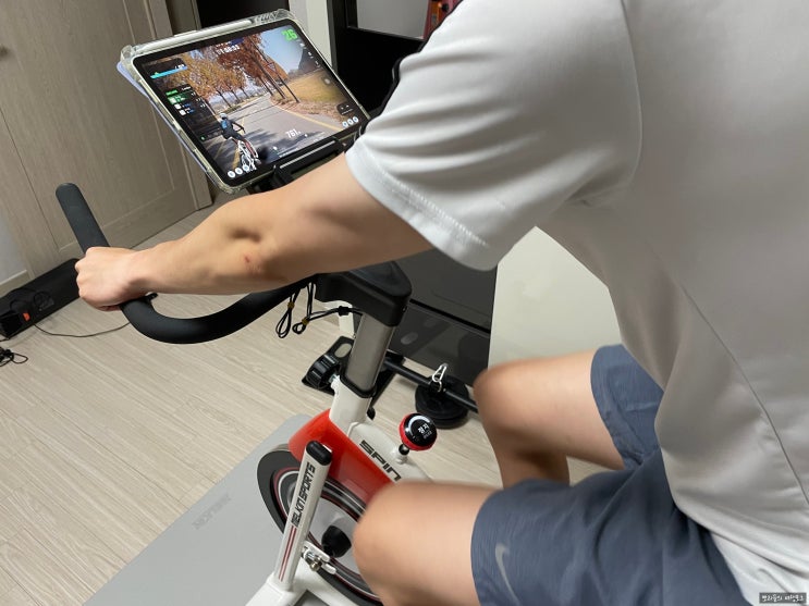 멜킨 실내자전거 소노시즌플레이 연동 라이딩 스피닝자전거🚴‍♂️🎮 : 네이버 블로그