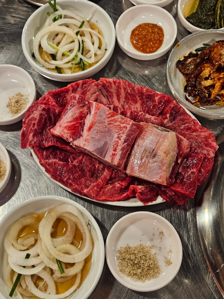 정자역 맛집 소고기 남영동양문 미우새 소갈비 가성비 좋음 네이버 블로그
