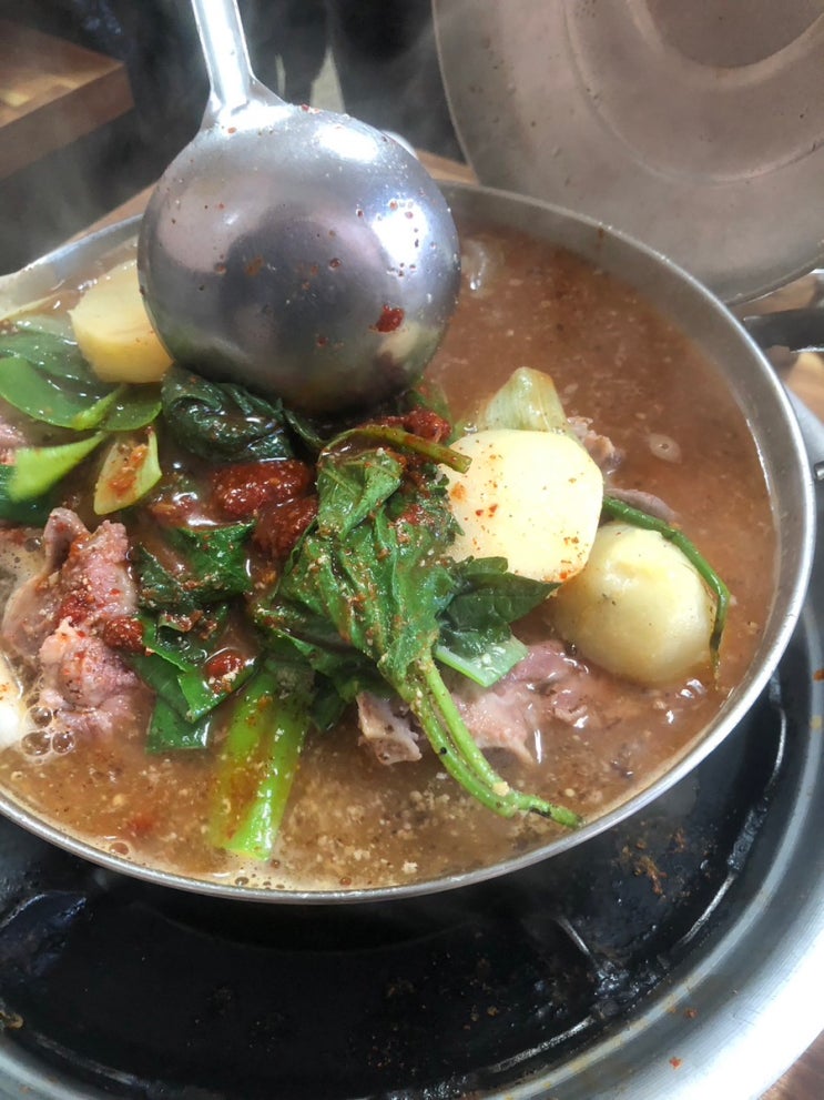 잠실 감자탕 송파감자국 포장됨 : 네이버 블로그