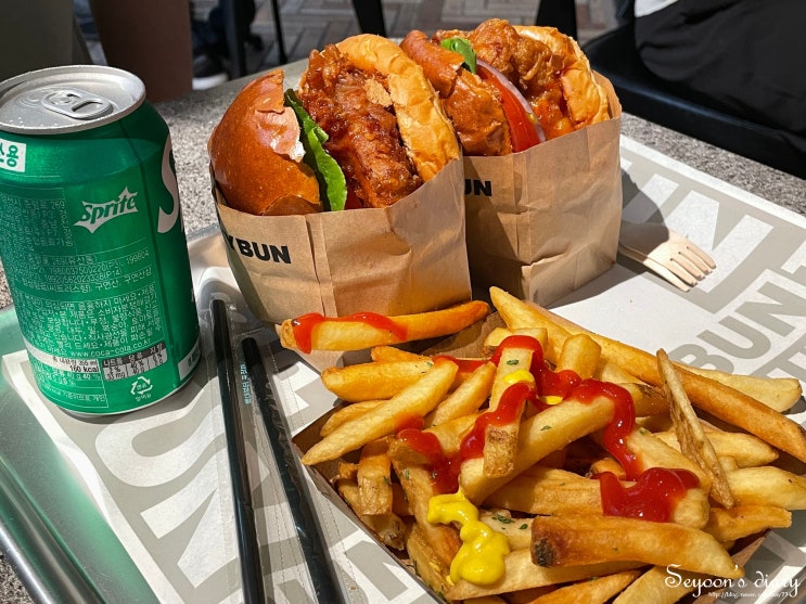 여의도맛집 여의도 더현대 맛집 여의도 수제버거 맛집 번패티번 더현대서울점 네이버 블로그