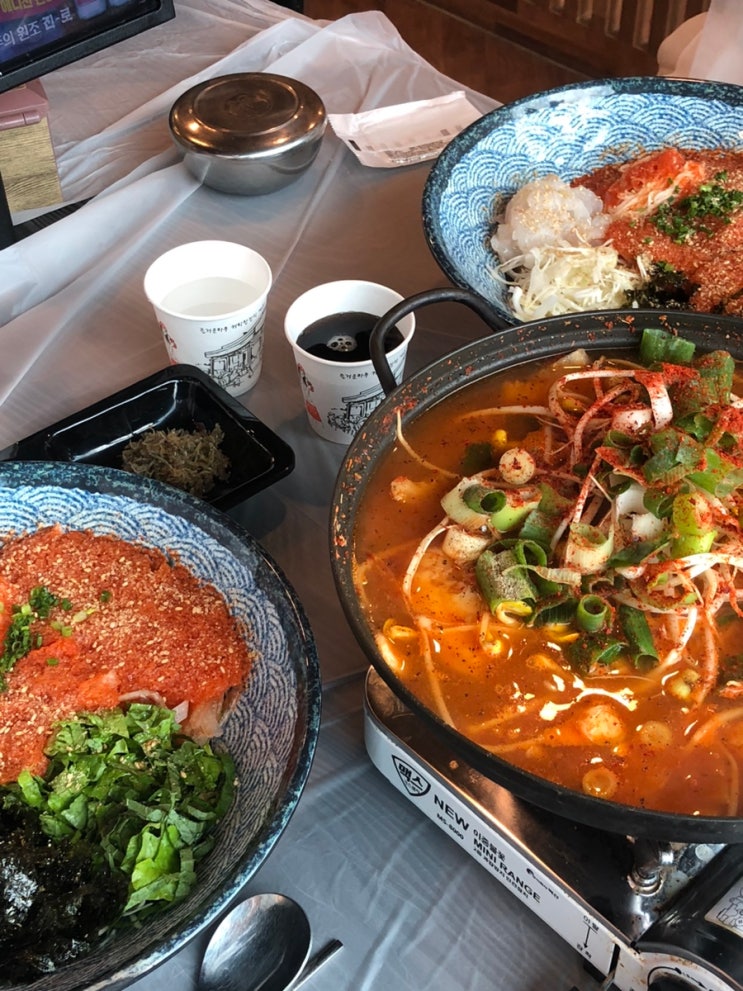 영덕 맛집 경북 영덕 맛집 영덕 하저해수욕장 맛집 영덕대게 거리 맛집 영덕 컵물회내손에쏙물회 바다정원 네이버 블로그