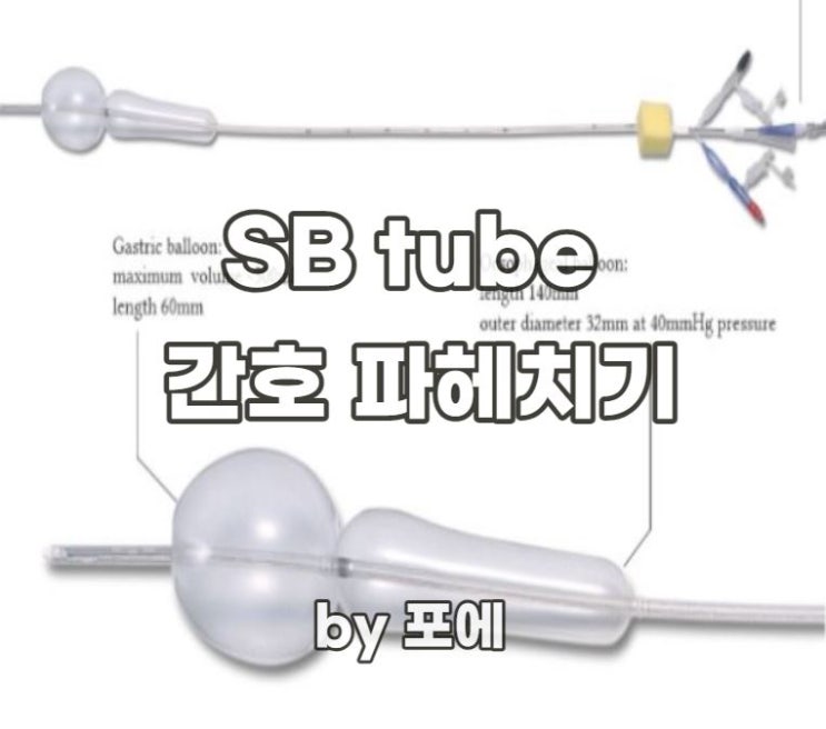 의학용어 SB tube :: 삽입 목적 과정 제거 간호 : 네이버 블로그