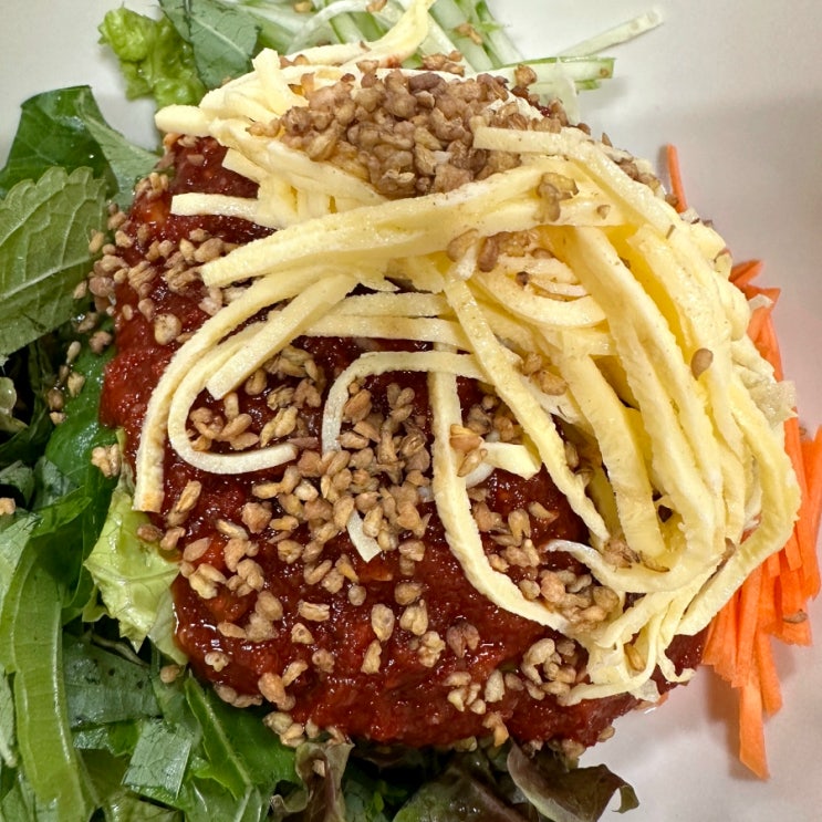 시흥 월곶 안숨두부 백태 콩국수 비빔 국수 : 네이버 블로그