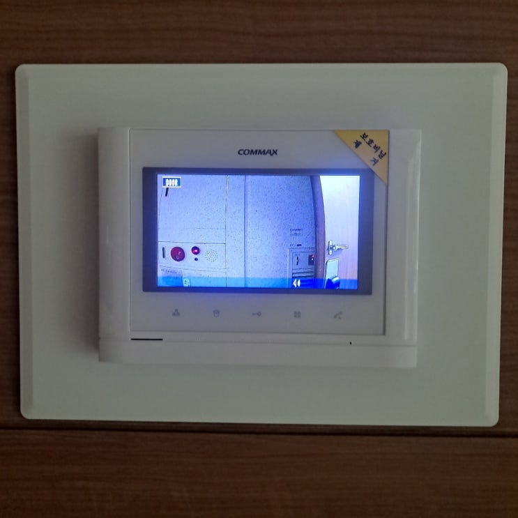 부천시 소사구 소사본동 중흥S클래스아파트에 #코맥스CAV-77MG제품을 설치했습니다. : 네이버 블로그