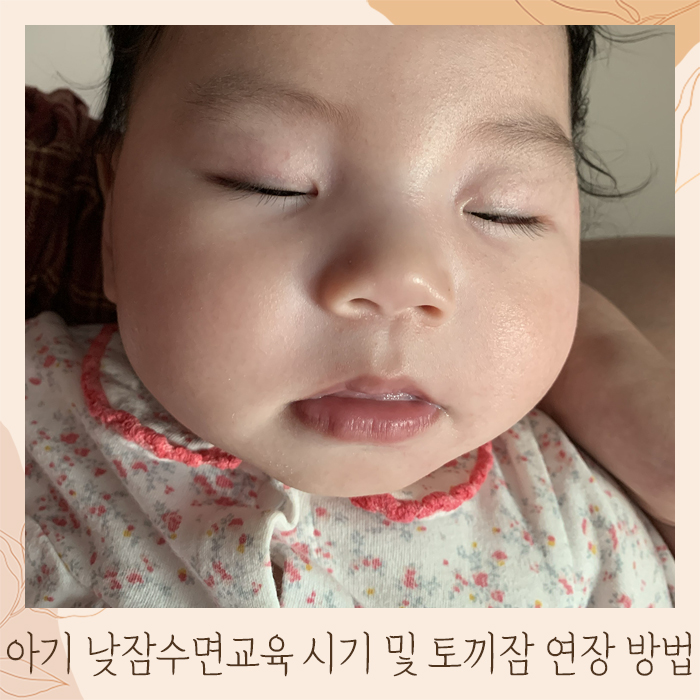 아기 낮잠수면교육 시기 및 토끼잠 연장 방법 네이버 블로그