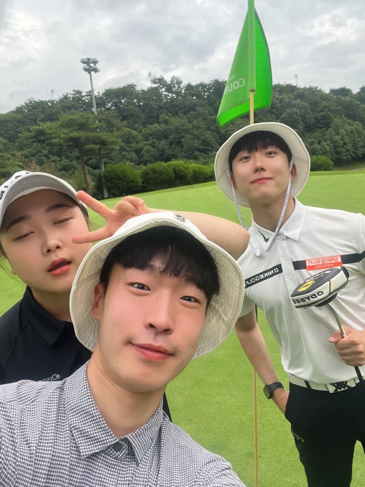 골프존카운티 화랑 3부 노캐디 우천라운딩 후기 네이버 블로그