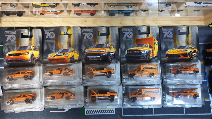매치박스70주년 스페셜에디션 -컬렉터즈 & 가동시리즈(MATCHBOX COLLECTORS, OPERATION SERIES) 다이 ...